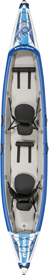 KANUyak 485cm, 2+1 Personen - Emuk - Die sichere Verbindung